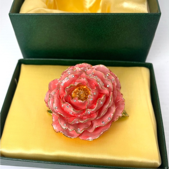 Department 56 | Accessories | Bejeweled Collection Cabbage Rose Jewel ...